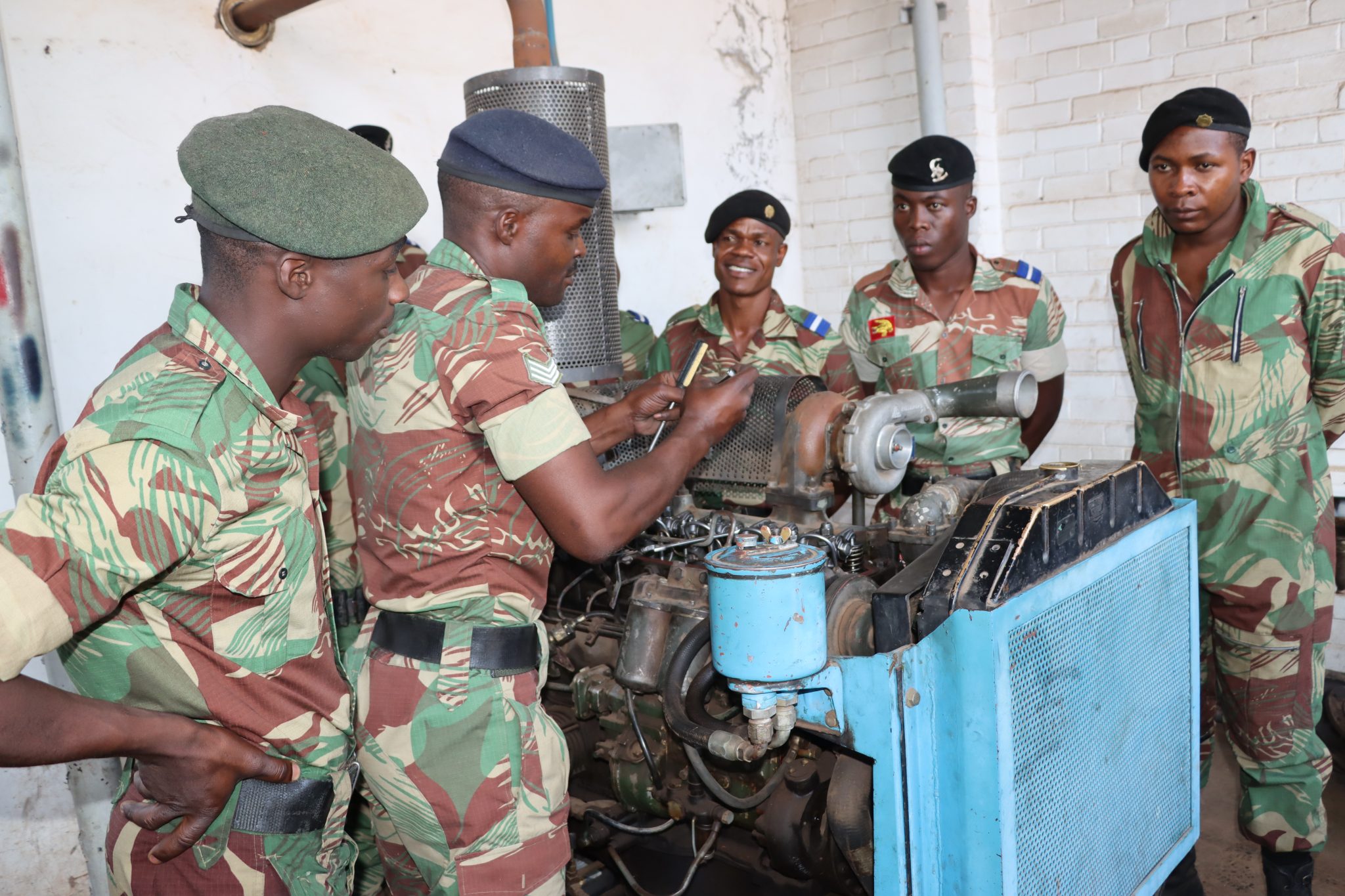 ZNA Training - Zimbabwe National Army